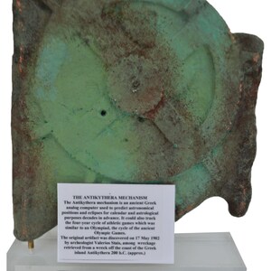 Antikythera Mechanism Sculpture the Ancient Greek First Computer in ...