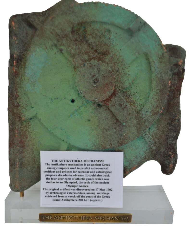 Antikythera Mechanism Sculpture the Ancient Greek First - Etsy