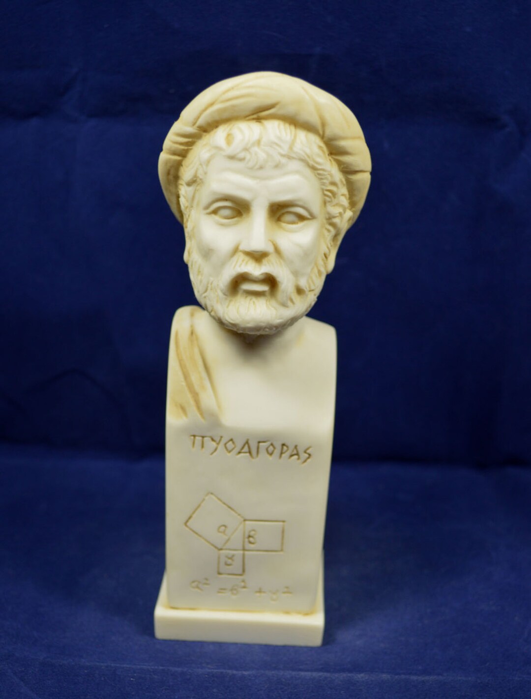 Pythagoras Sculpture of Samos Ancient Greek Mathematician - Etsy