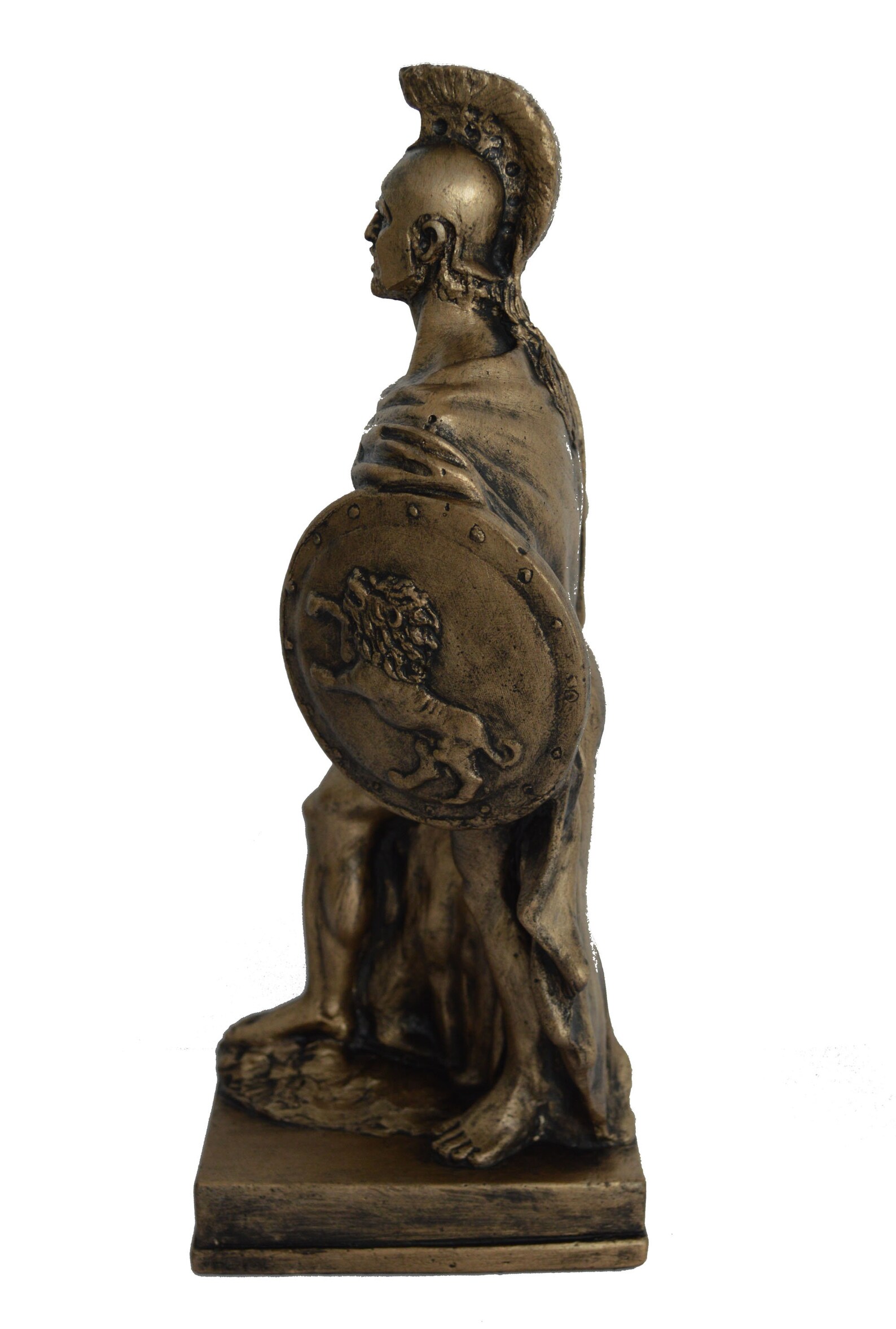 Ares Sculpture Ancient Greek God of War Statue Bronze Effect - Etsy