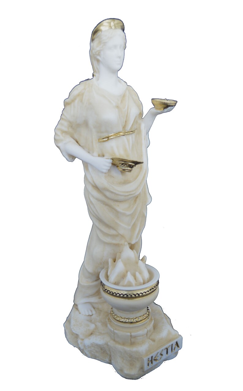 Hestia Sculpture Ancient Greek Goddess of the Family and the | Etsy