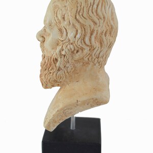 Socrates Sculpture Ancient Greek Philosopher Bust Artifact - Etsy