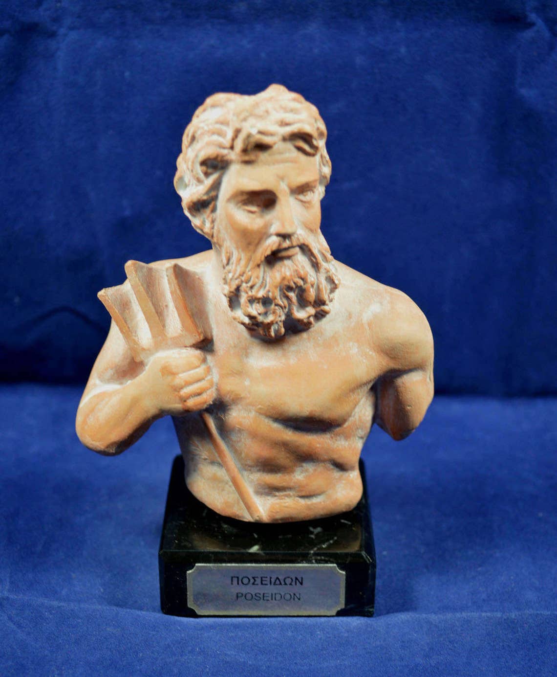 Poseidon Sculpture Bust Ancient Greek God of the Sea Neptune | Etsy
