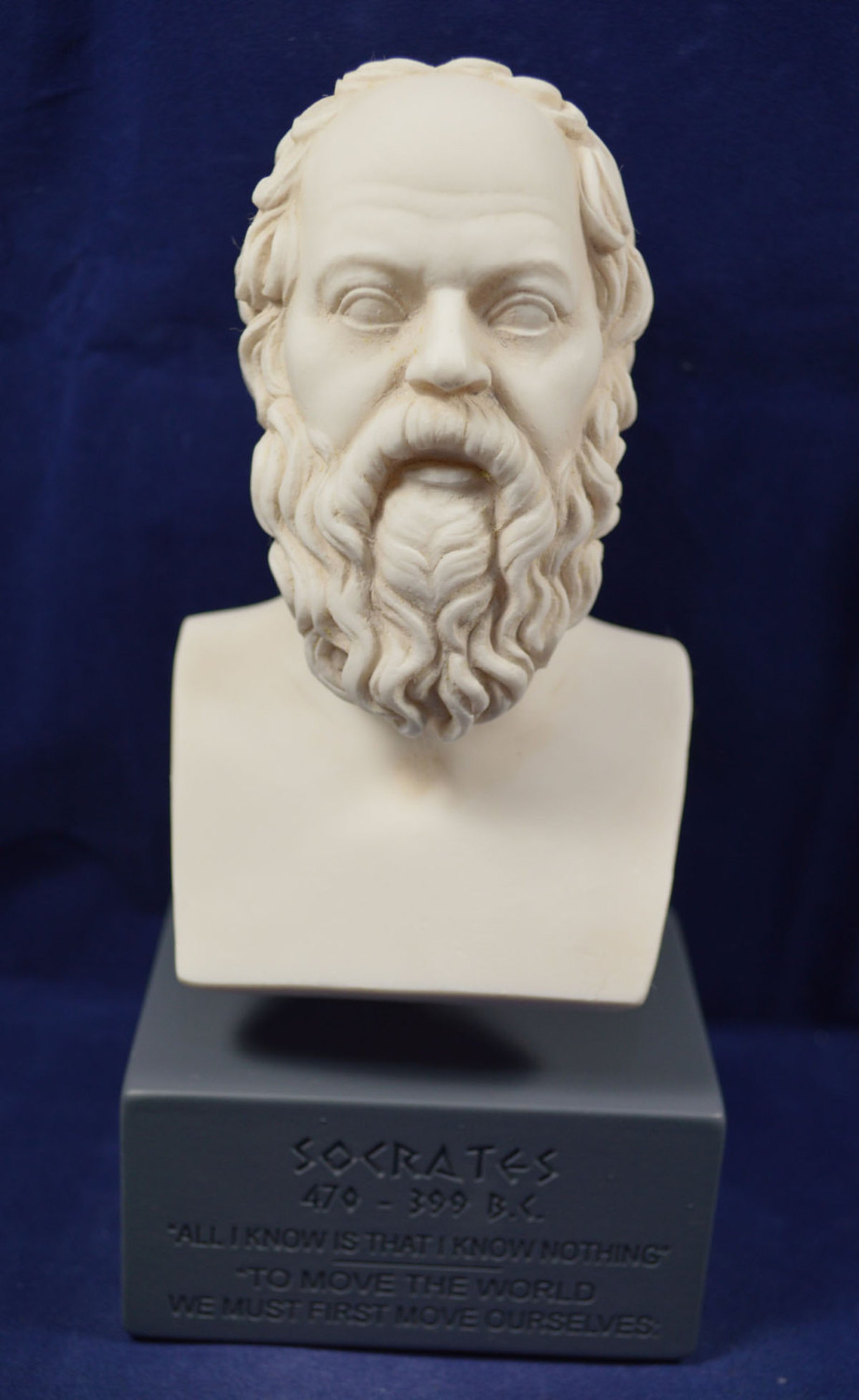 Socrates Sculpture Ancient Greek Philosopher Museum | Etsy