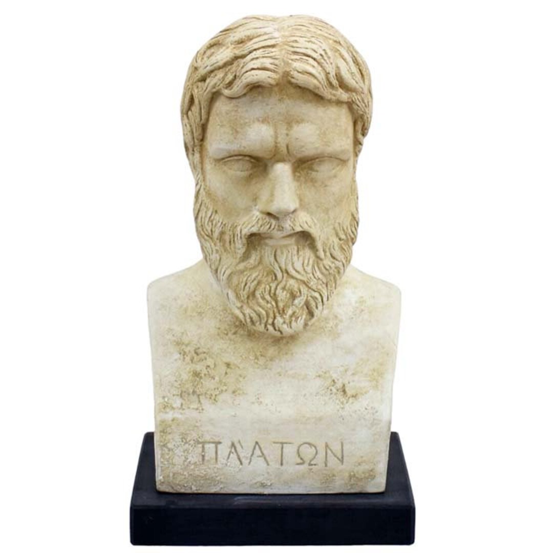 Plato Bust Greek Philosopher Student of Socrates Teacher of Aristotle ...