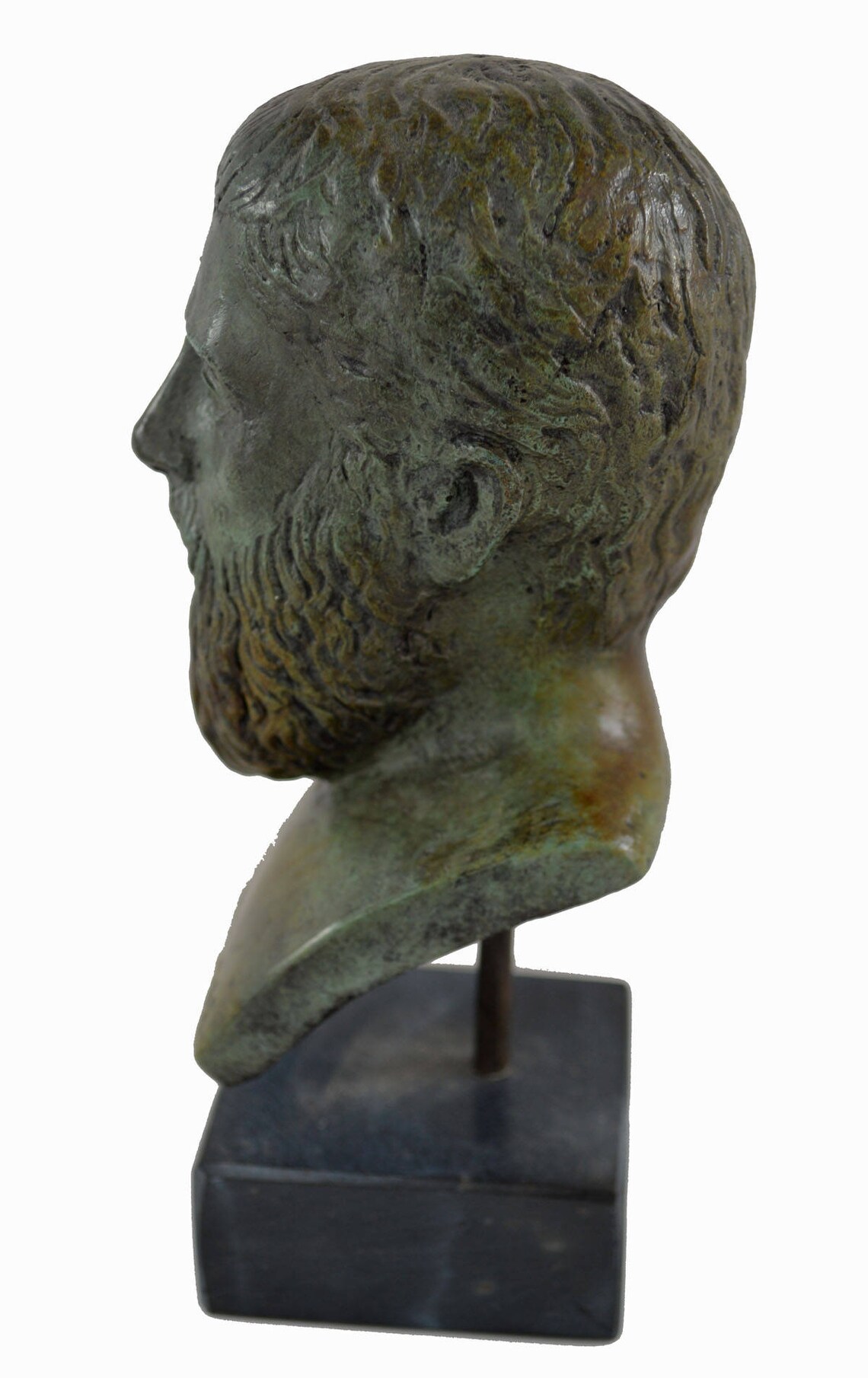 Plato Sculpture Bust Ancient Greek Philosopher Bronze Artifact - Etsy
