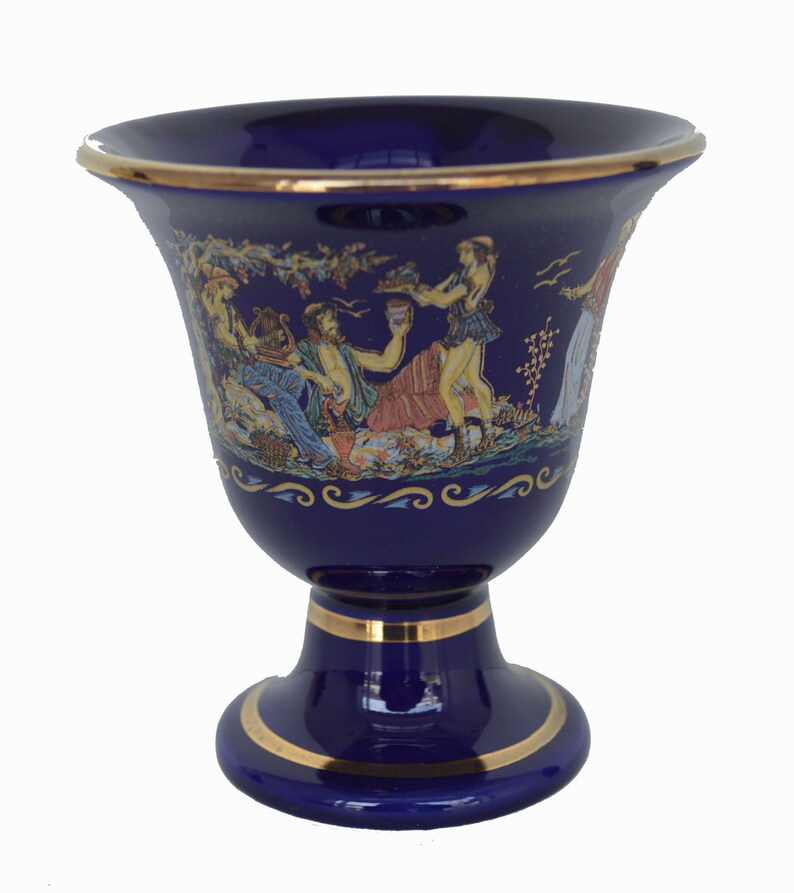 Pythagoras Cup Pythagorean Cup of Justice Dionysus Blue - Etsy Australia