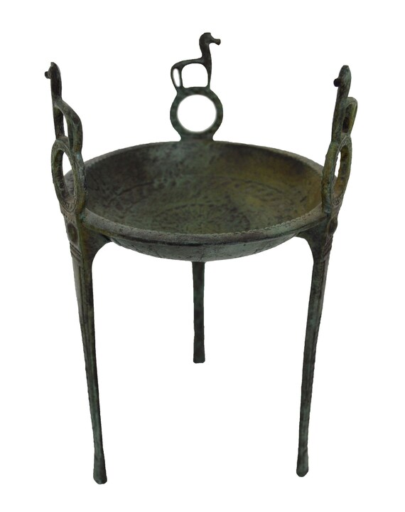 Bronze Small Tripod With Horses Homer Winner Prize Apollo | Etsy