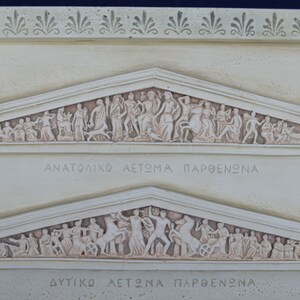 The Pediments of the Parthenon Sculpture Artifact - Etsy