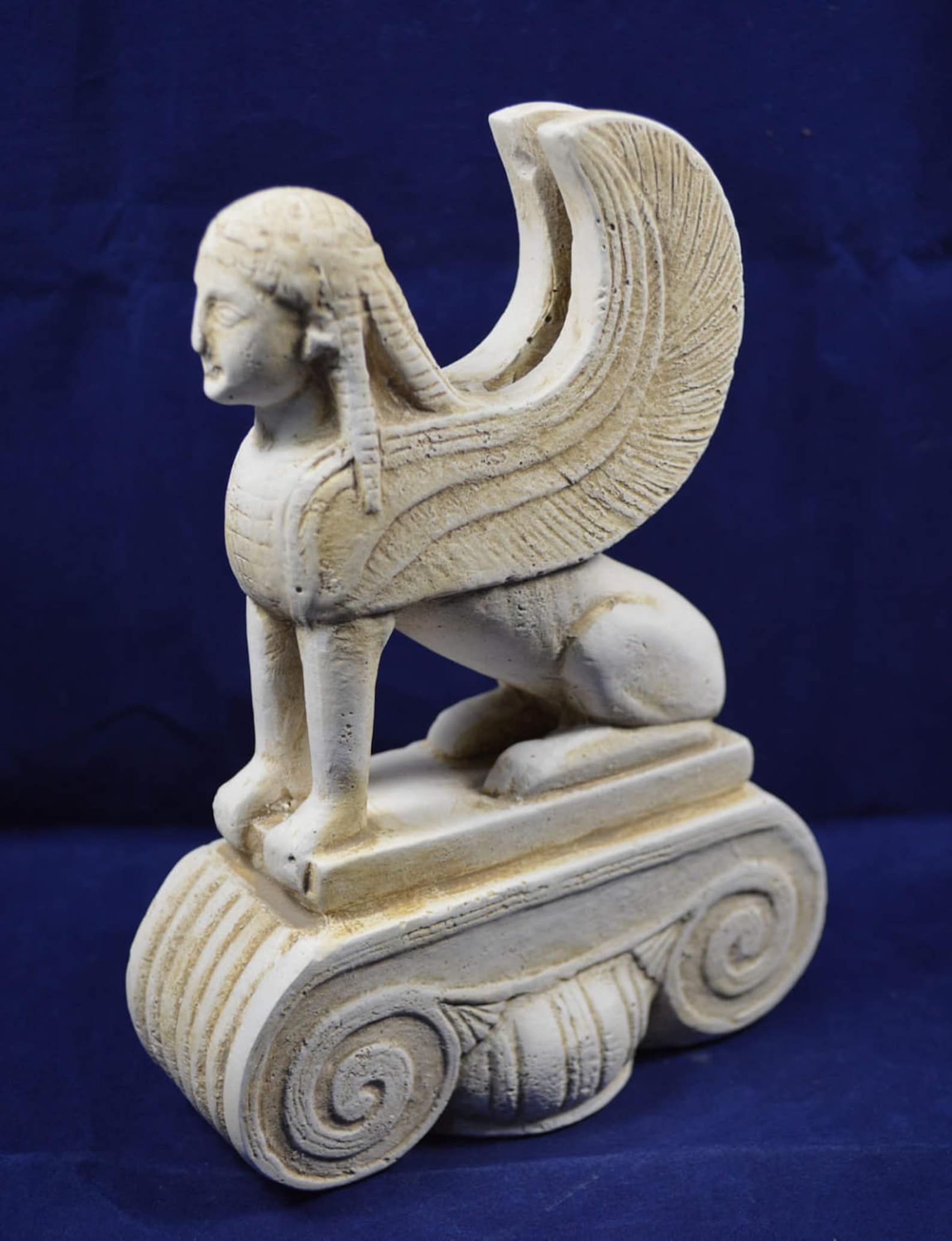 Sphinx sculpture ancient Greek mythical creature artifact | Etsy