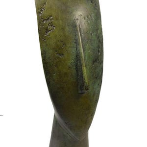 Cycladic Bronze Head Ancient Greek Reproduction Sculpture - Etsy