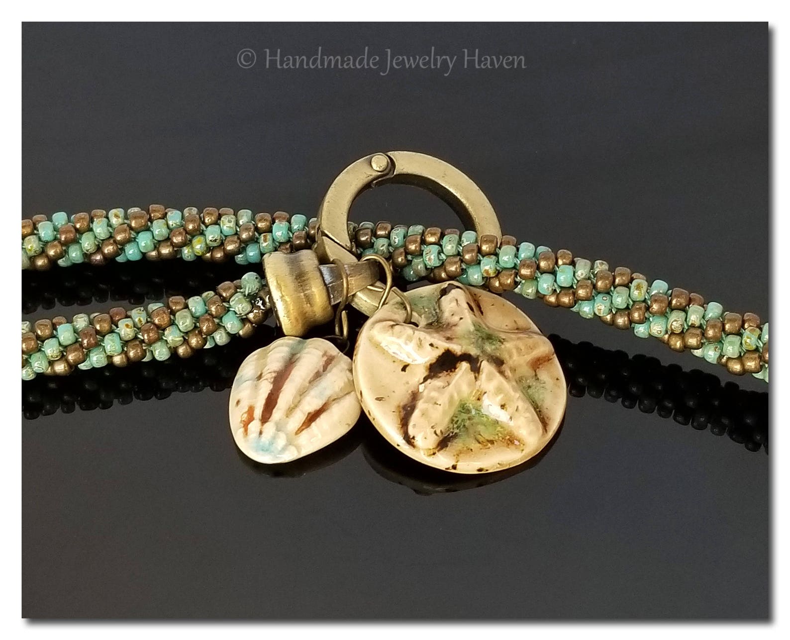 Mermaid Necklace, Nautical Jewelry, Surfer Jewelry, Beach Jewelry, Boho ...