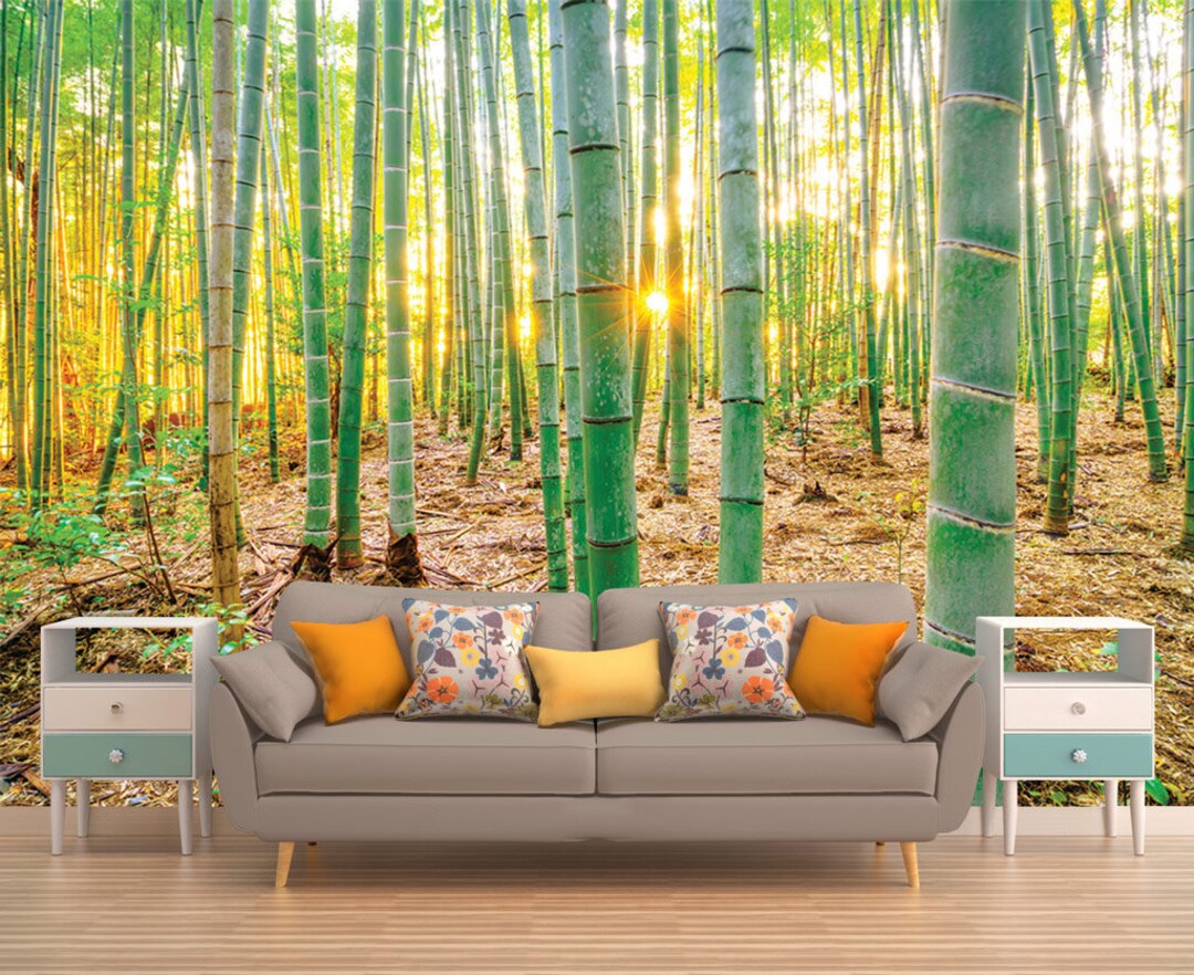 Bamboo Mural Wallpaper