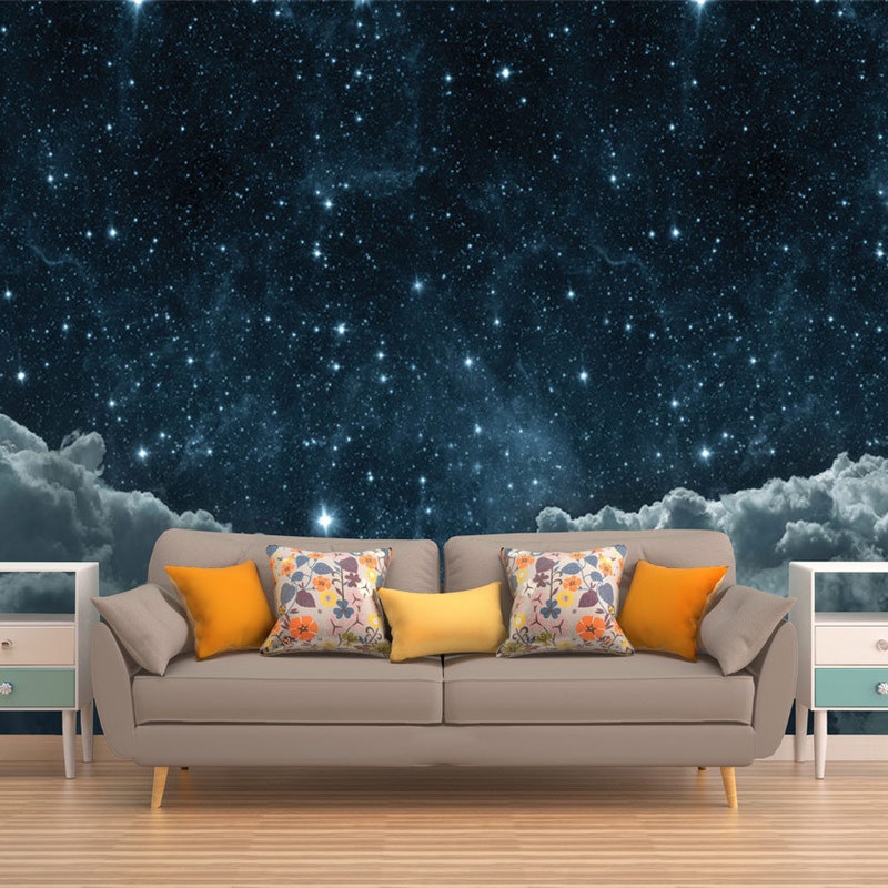 Space Wall Mural - Etsy
