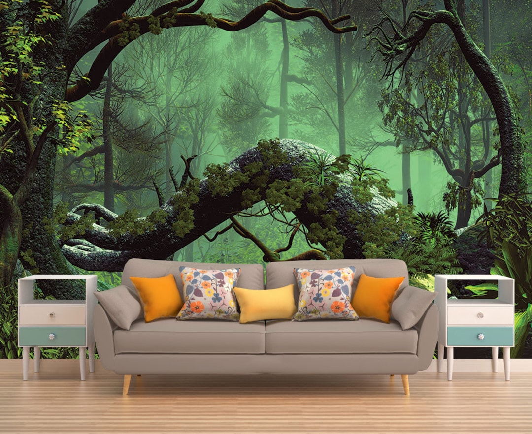 Enchanted Forest, Halloween Decor, Halloween Decoration, Halloween Wall ...