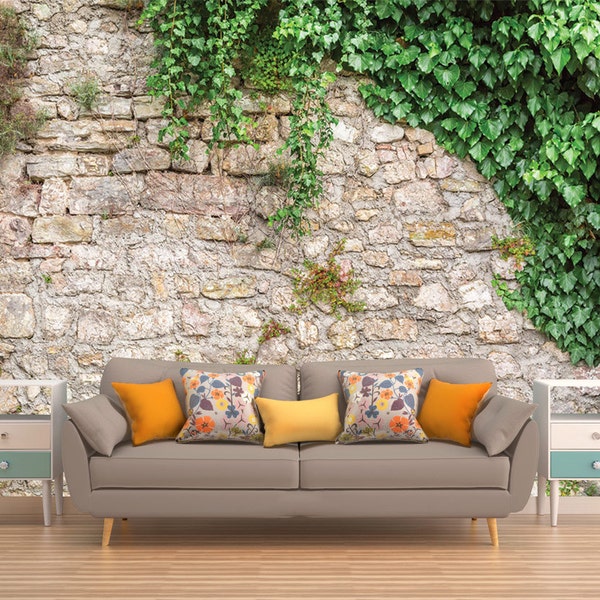 Stone Wall Decal - Etsy