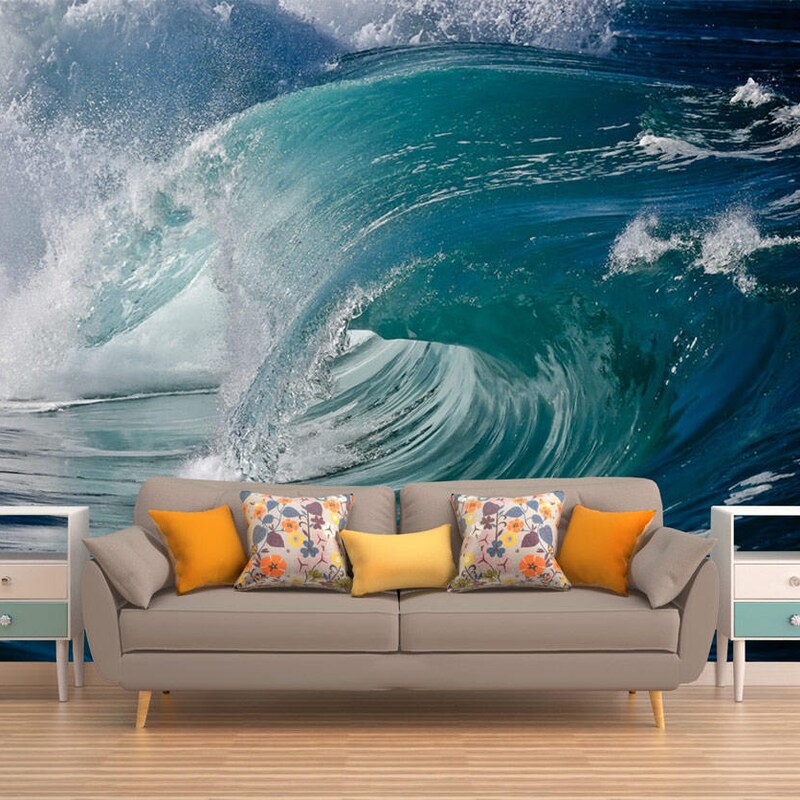 Waves Wall Decal - Etsy