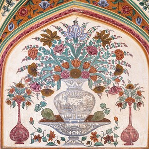 INDIAN WALL DECOR, India Temple Wall Covering, Indian Style Wall ...