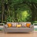 Wallpaper Forest Forest Trees Decal Forest Trees Wall Decal - Etsy