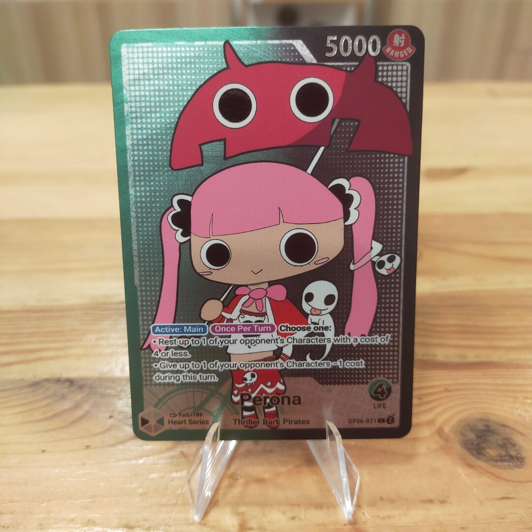 Perona OP06 – Custom Leader Card (HEART) | One Piece Card Game - Etsy
