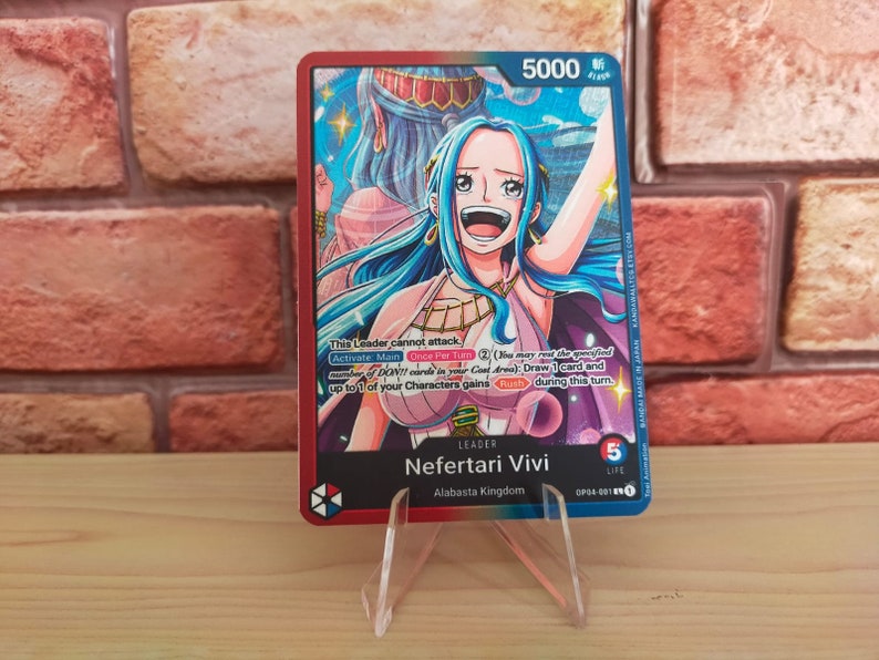 OP04 Custom Leader Cards / One Piece Card Game / TCG / DIY No Holo - Etsy