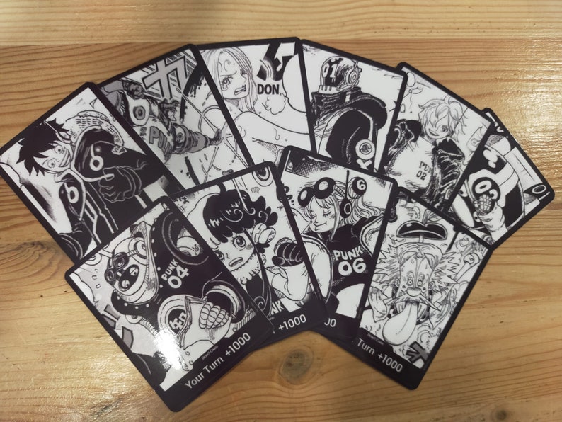 GIFT Card One Piece / Letter One Piece Card Game / TCG / Custom DON - Etsy