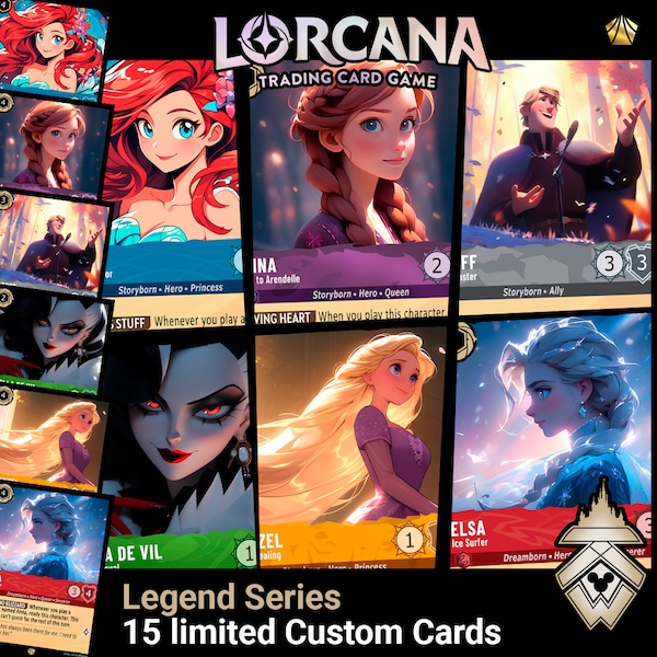 Lorcana Custom Card - Etsy