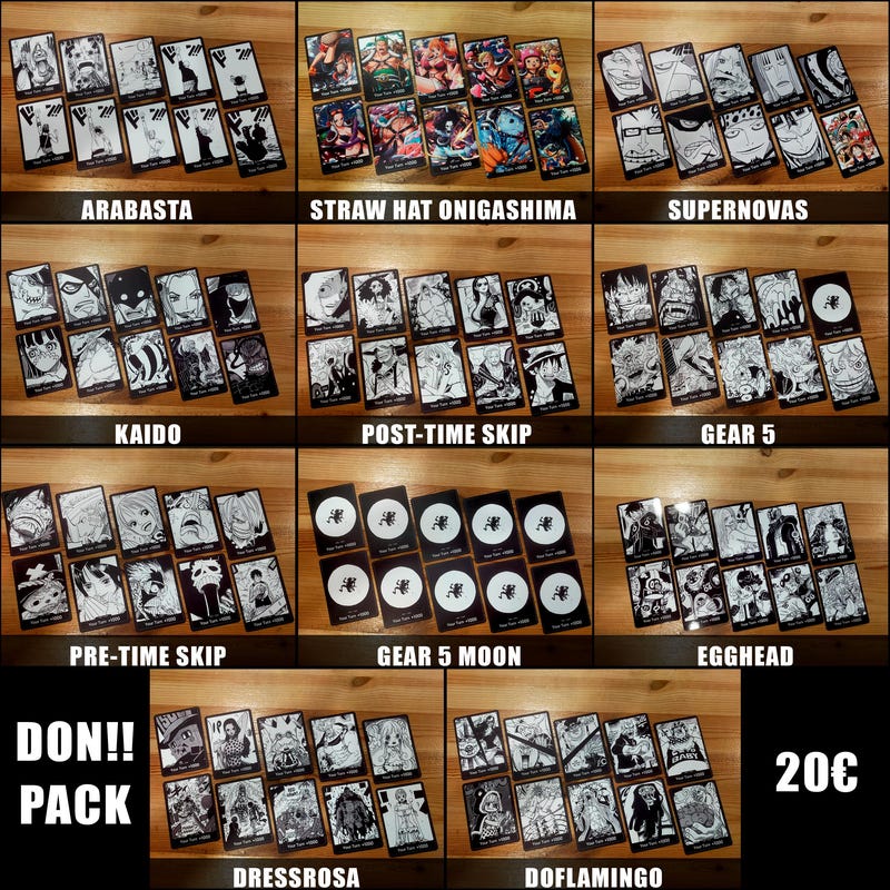 Custom Don One Piece Cards - Etsy