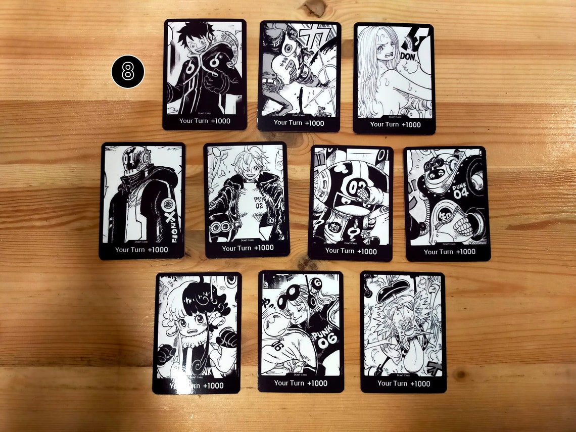 GIFT Card One Piece / Letter One Piece Card Game / TCG / Custom DON - Etsy
