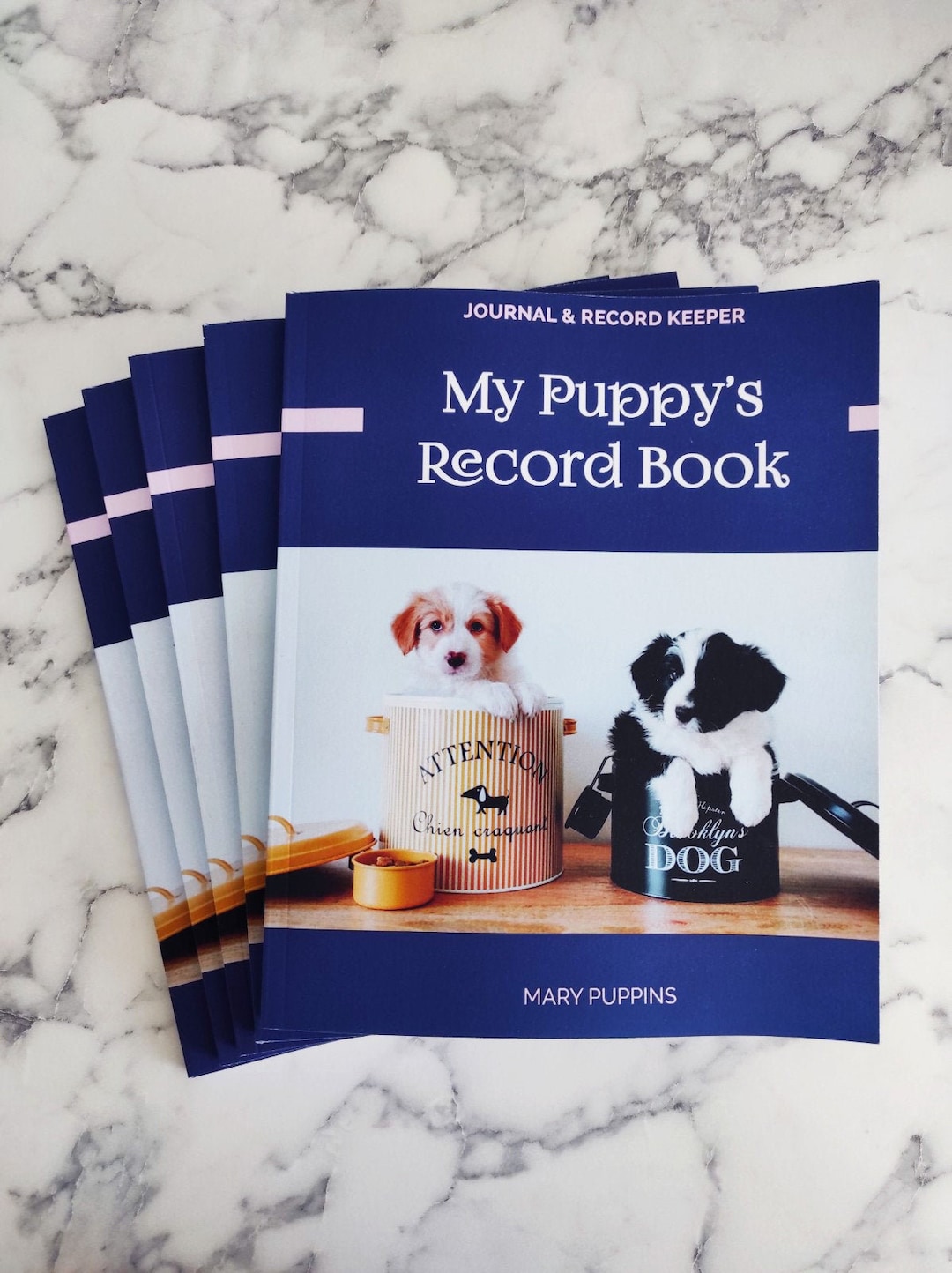 My Puppy's Record Book - 102 Pages for New Dog Owners - Health Records ...