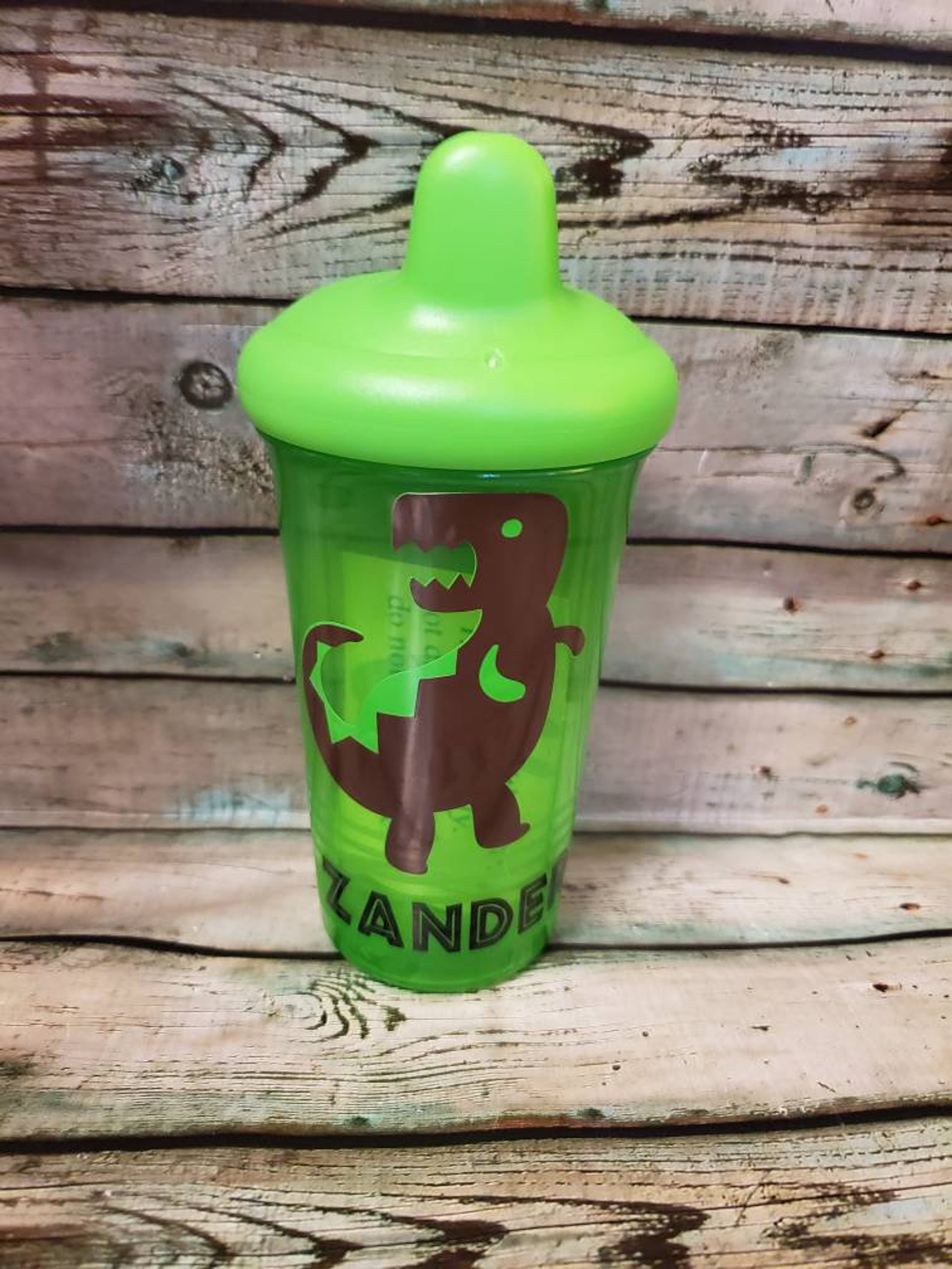 T Rex Sippy Cup Dino Sippy Cup Trex Dino Sippy Cup | Etsy