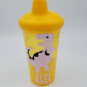 T Rex Sippy Cup Dino Sippy Cup Trex Dino Sippy Cup | Etsy
