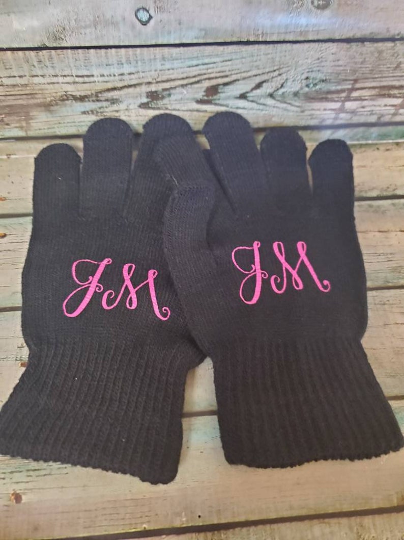 Monogram gloves Gifts under 10 Bridesmaid gifts | Etsy