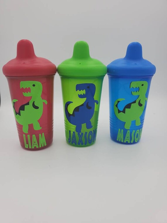 T Rex Sippy Cup Dino Sippy Cup Trex Dino Sippy Cup | Etsy