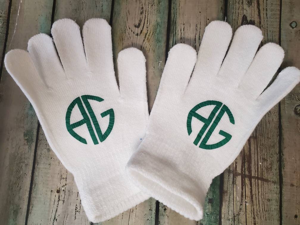 Monogram gloves Gifts under 10 Bridesmaid gifts | Etsy