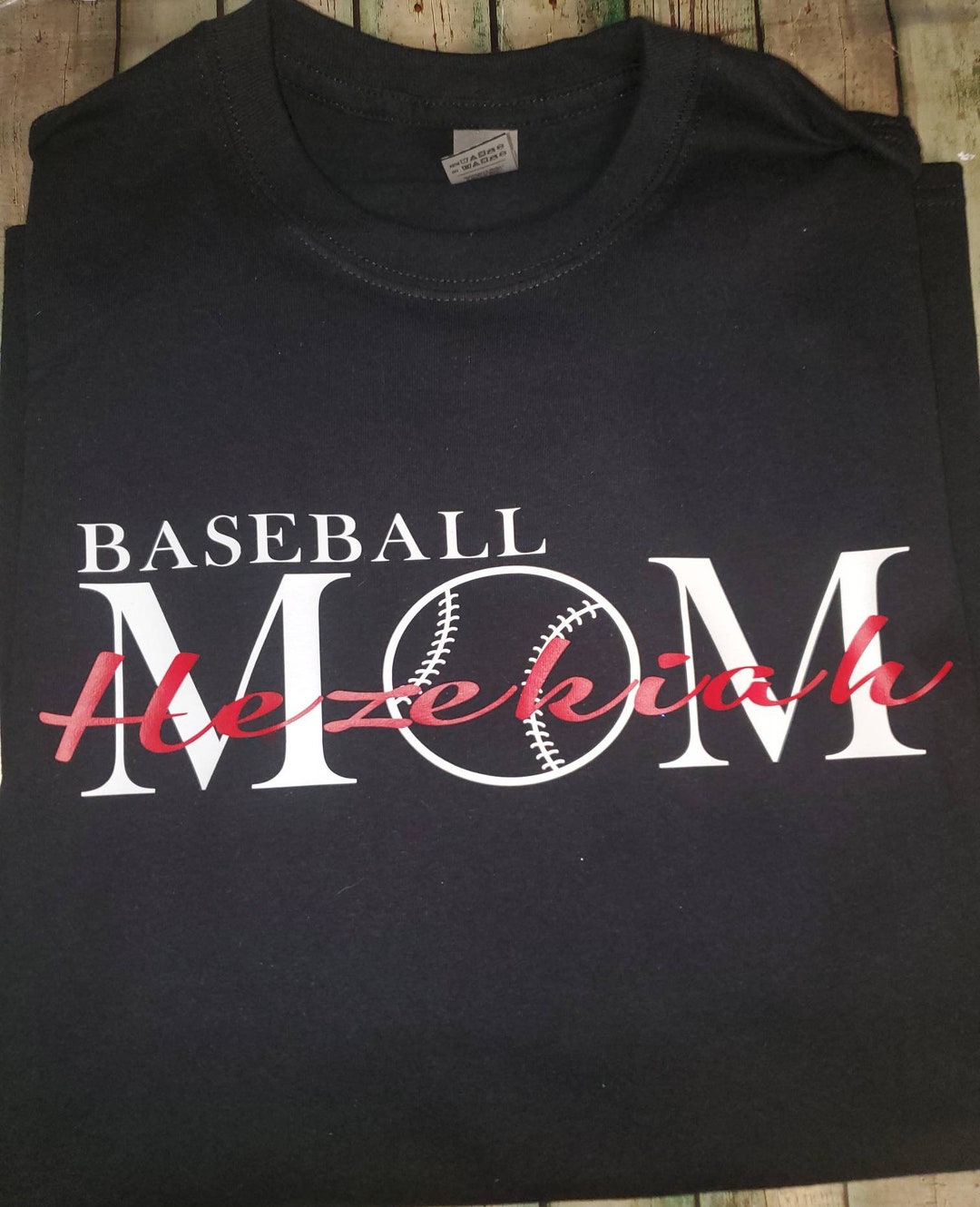 Baseball Mom Tshirt, Personalized Baseball Mom Shirt, Mother's Day Gift ...