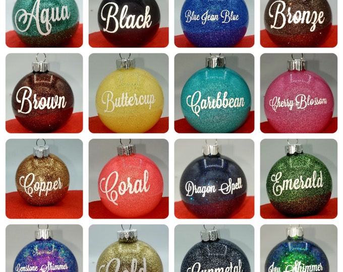 Small Christmas Ball Family Ornaments, Ball Christmas Ornament ...