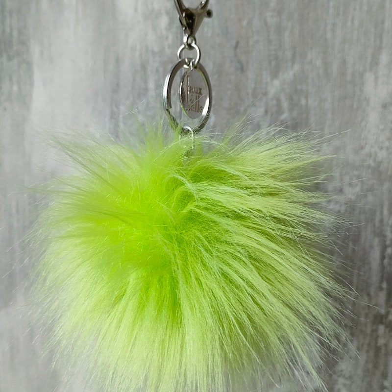 Fur Ball Keychain - Etsy