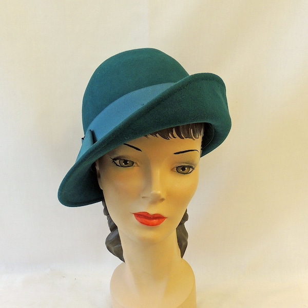 Turned up Brim Hat - Etsy