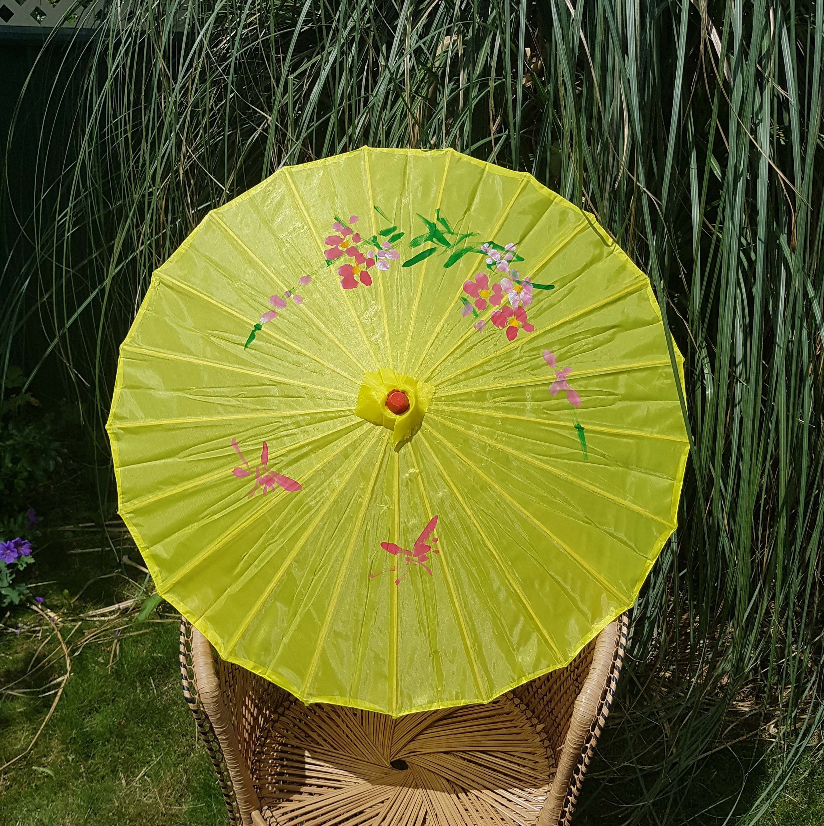 Hand Painted Sun Parasol Vintage Style 1930s 1940s Pin Up - Etsy UK