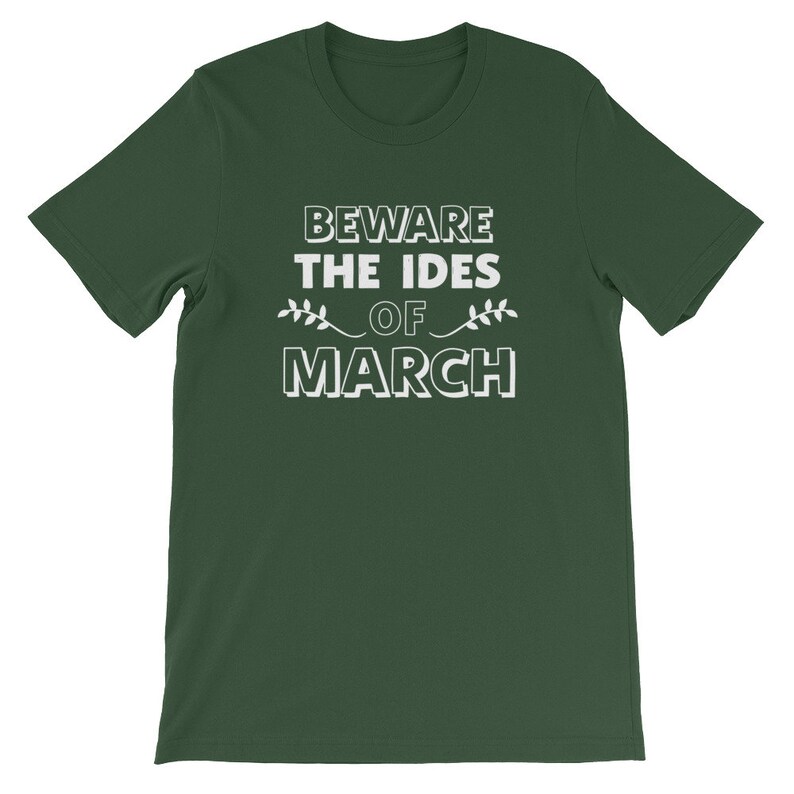 Beware the Ides of March Shirt Julius Caesar Shirt Shakespeare Gifts ...