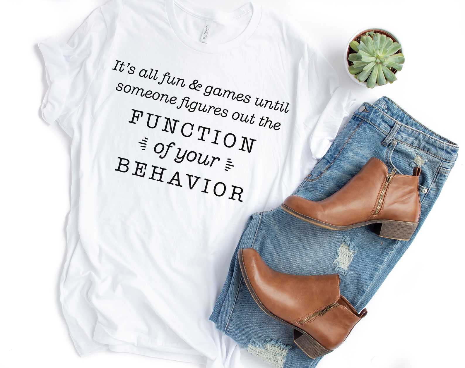 Function of Behavior Shirt ABA Behavior Therapist Gifts - Etsy