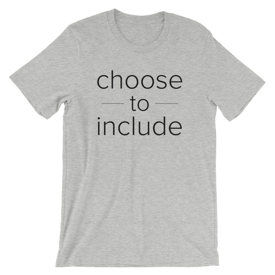 Choose to Include T Shirts Inclusion Shirt Inclusive - Etsy Canada