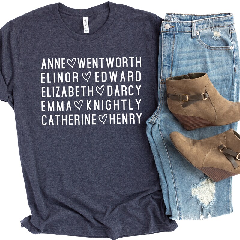 Jane Austen T Shirt - Etsy