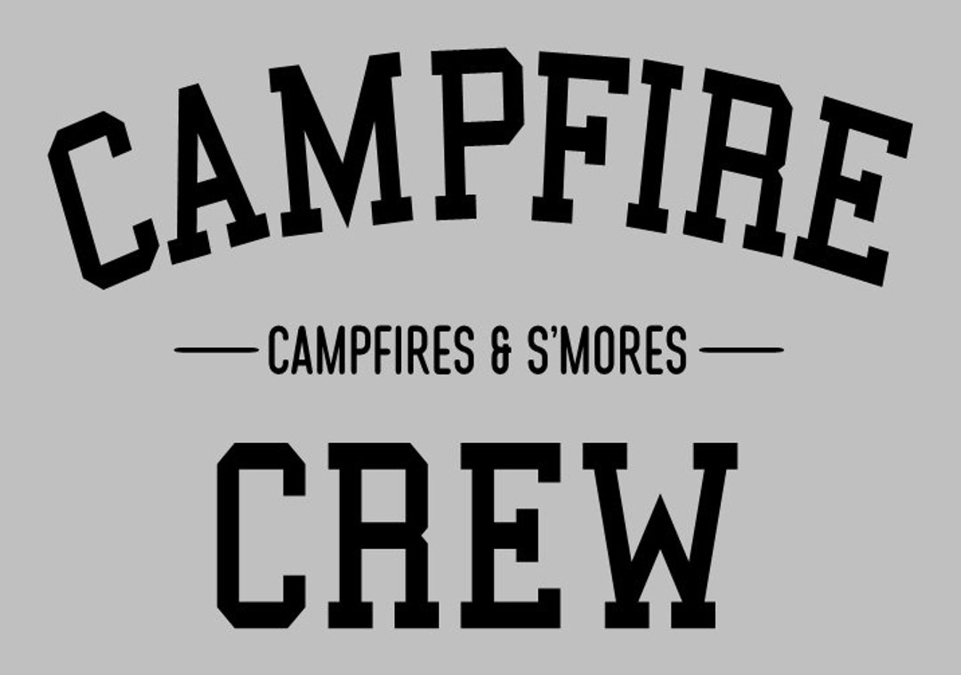Campfire Crew Cocktails and S'mores - SVG, PNG Digital Download - Etsy