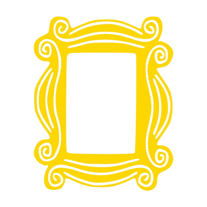 Friends Picture Frame Svg - Etsy