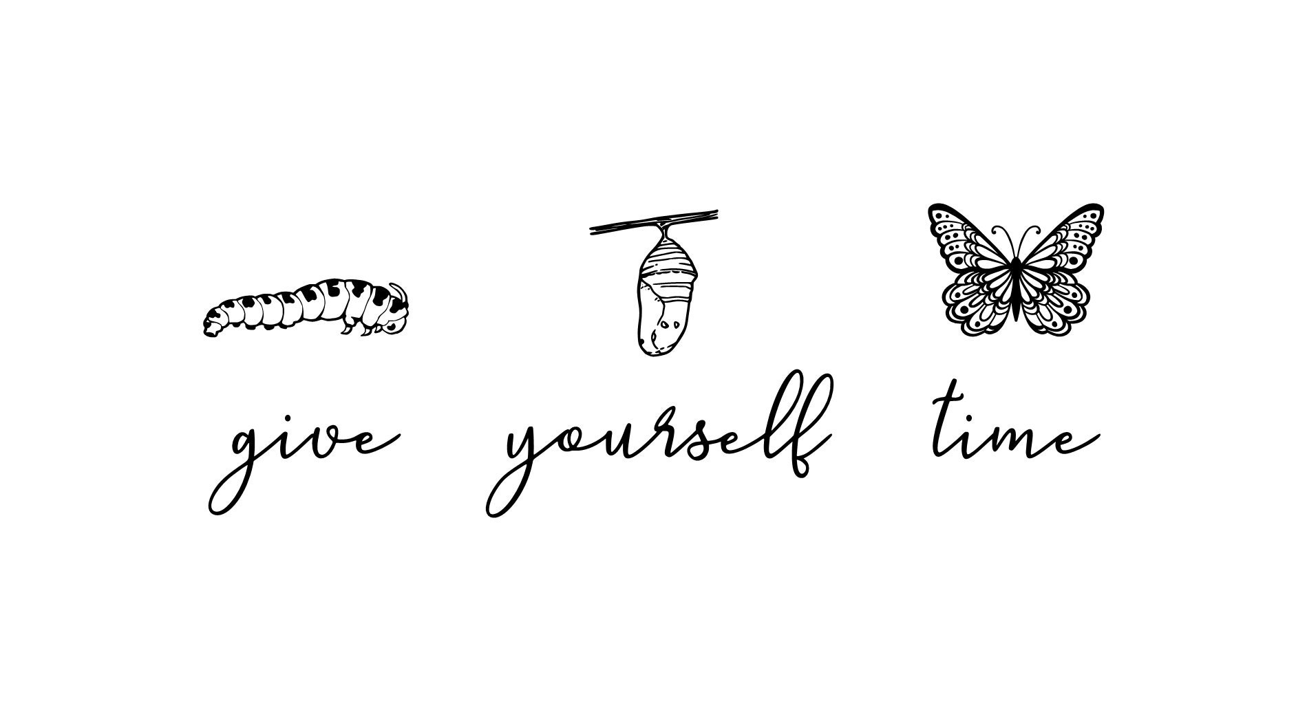 Give Yourself Time SVG PNG Digital Download - Etsy