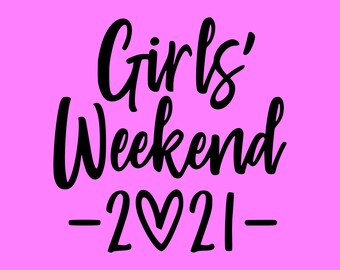 Girls Weekend Png | Etsy