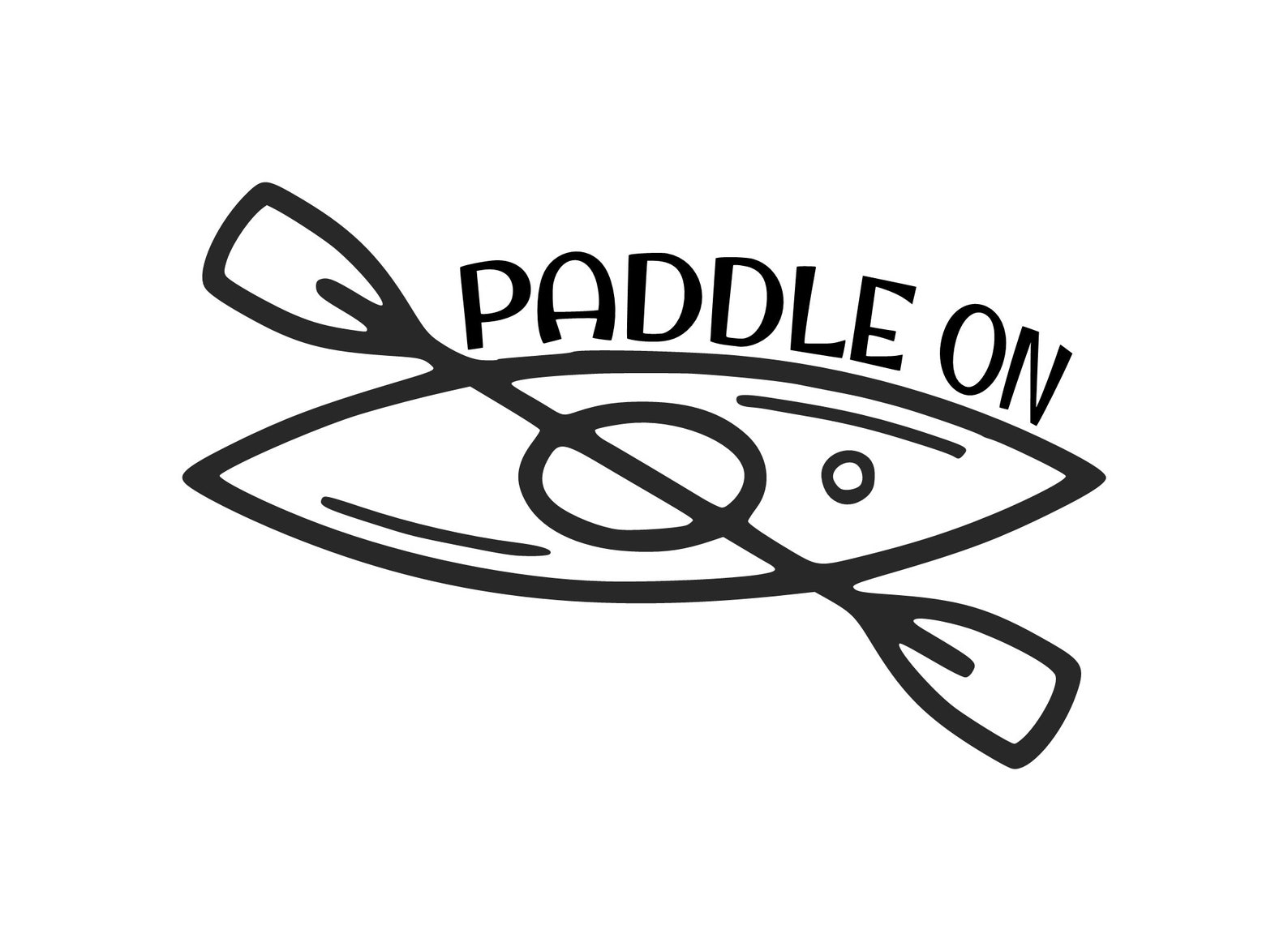 Kayak Paddle on SVG PNG Digital Download - Etsy