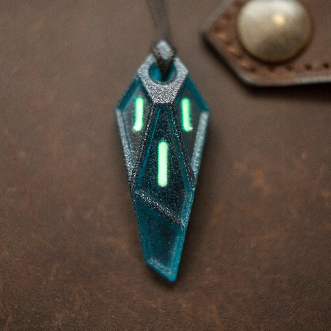 Entry Serpent, Translucent Pendant Made of Sea Blue Green Resin, Green ...